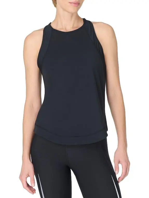Sweaty Betty Breathe Easy Run Mesh Tank - Black