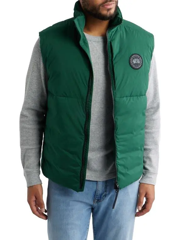 Canada Goose Lodge Packable 750 Fill Power Down Vest - Glade Green - Vert Clairire