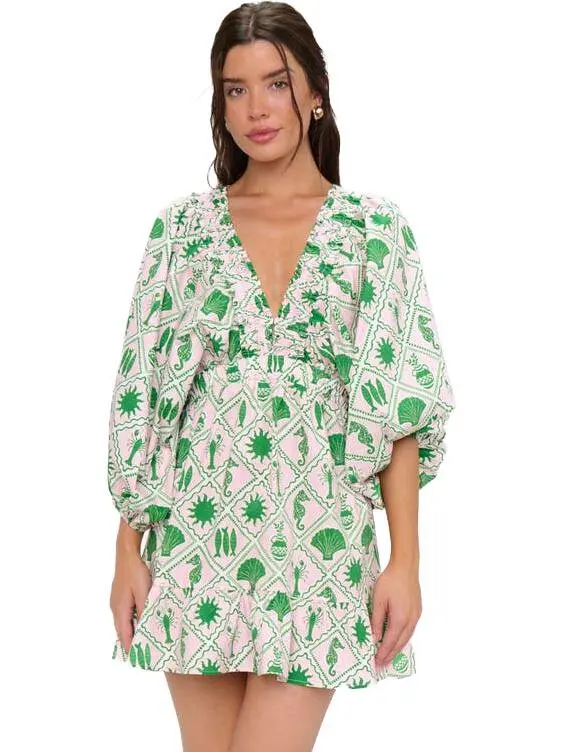Show Me Your Mumu Hadley Mini Dress - Coastal Collage