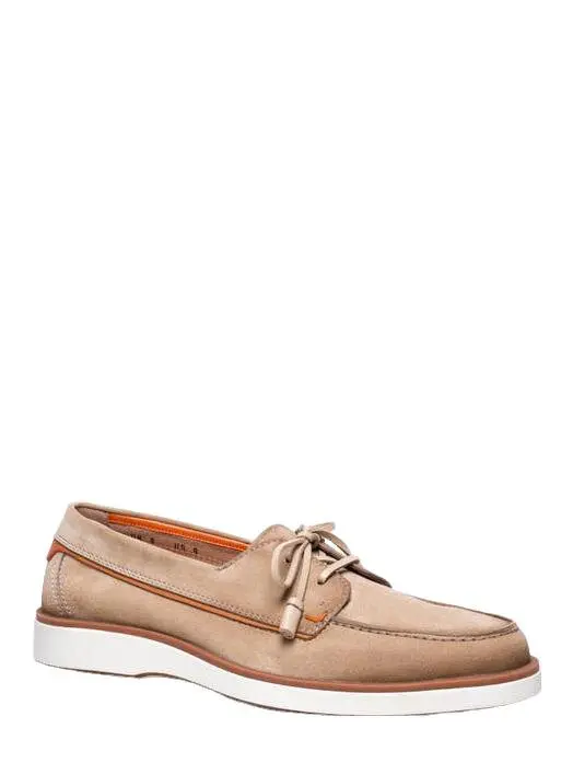 Santoni Boat Shoe - Brown