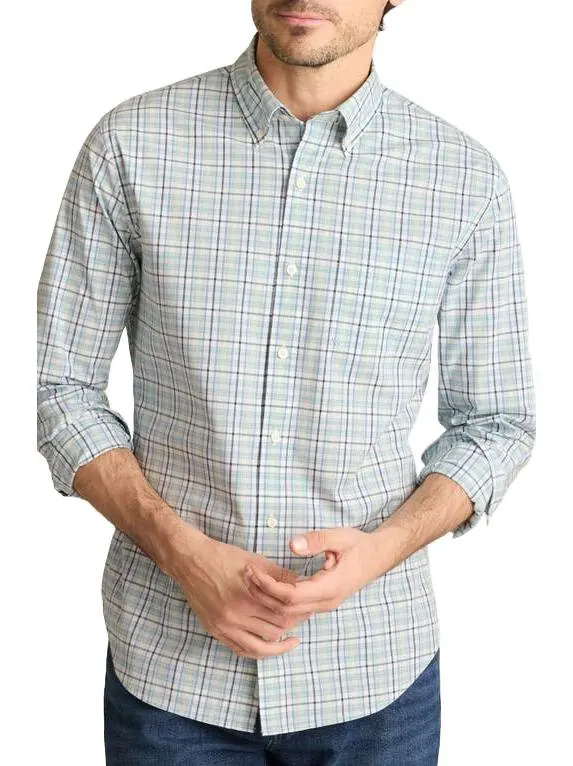 Bonobos Everyday Plaid Cotton Stretch Flannel Button-down Shirt - Almeria Plaid