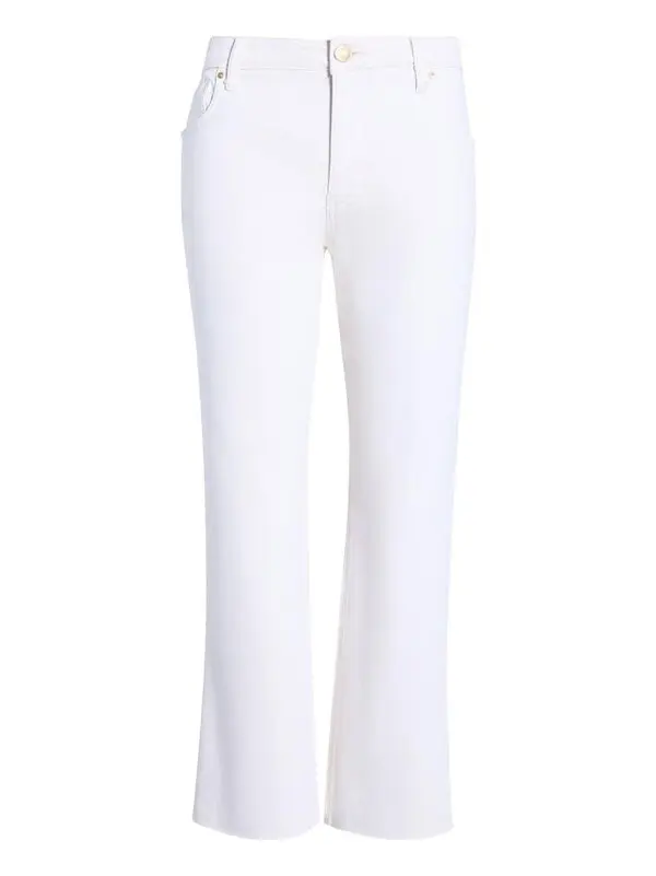 Kut From The Kloth Kelsey Fab Ab High Waist Ankle Flare Jeans - Ecru