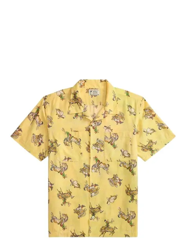 Ralph Lauren Printed Short-sleeve Shirt - Yellow