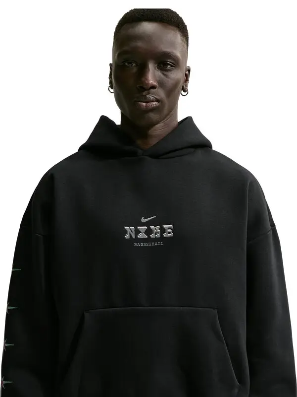 Nike Standard Issue Therma-fit Pullover Basketball Hoodie - Black