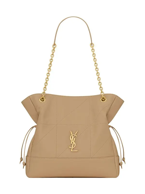 Saint Laurent Jamie Shopping Small Tote - Clear Beige