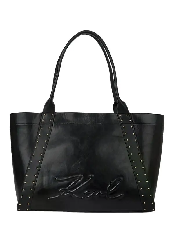 Karl Lagerfeld K/ville Top-handle Tote - Black