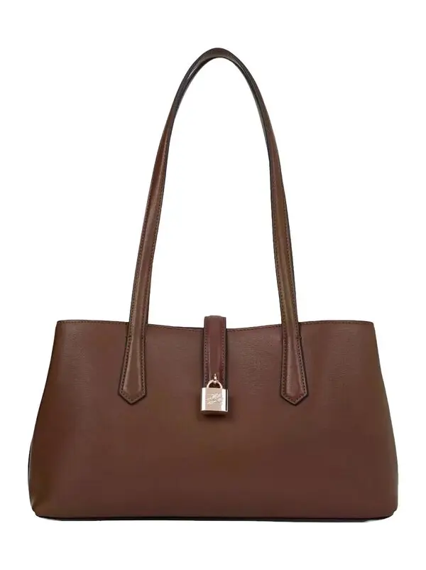 Karl Lagerfeld Padlock-detailing Tote Bag - Brown