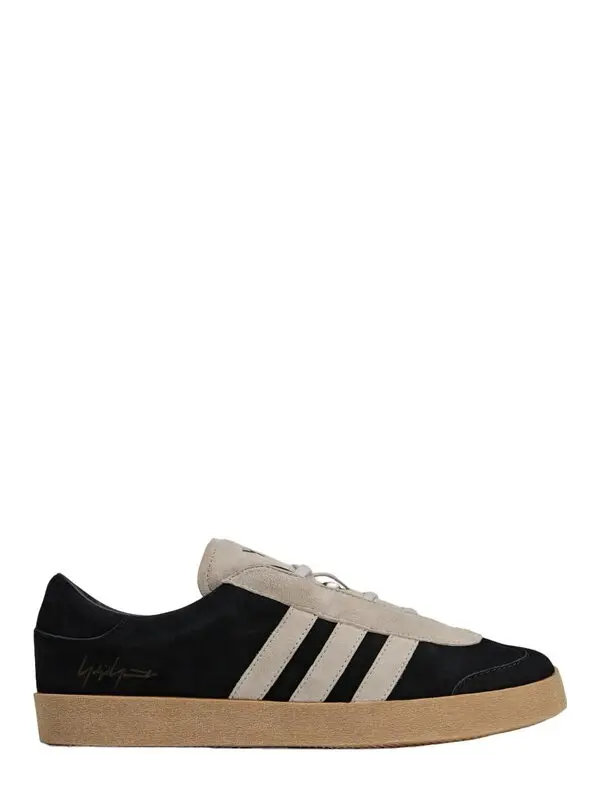 Adidas Y-3 Gazelle Sneakers - Black / Black / Light Brown