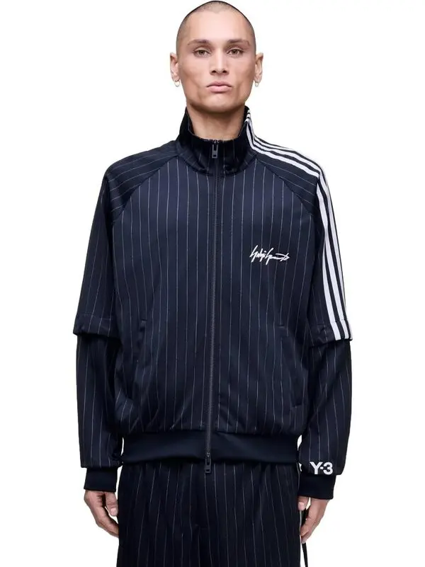 Adidas Y-3 Basketball Track Top - Black / Chalk Pearl