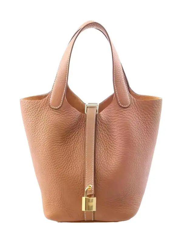 Hermès 2024 Pm Picotin Lock Tote Bag - Brown
