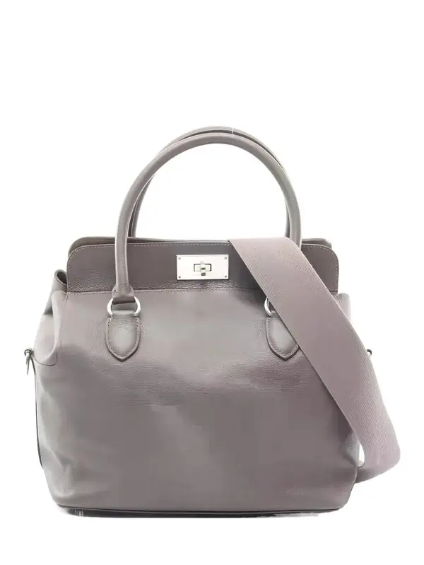 Hermès Leather Handbag - Grey