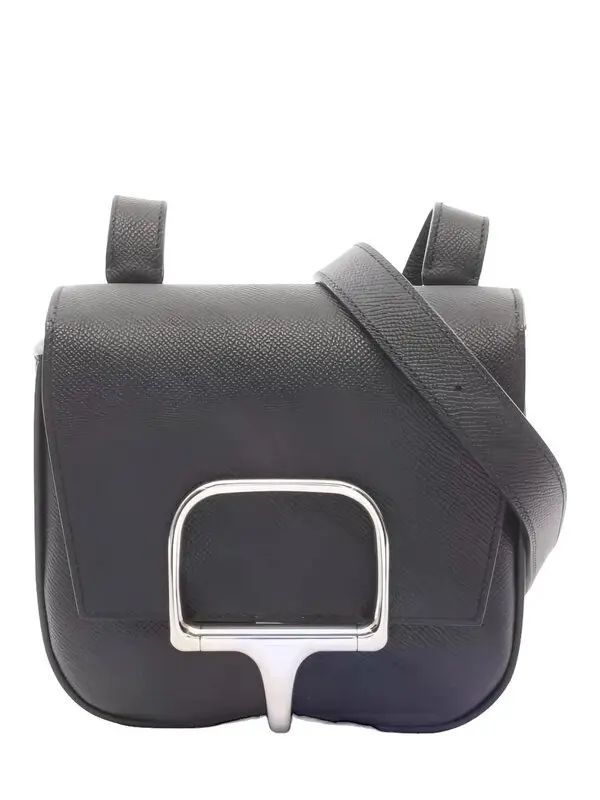 Hermès 2022 Mini Della Cavalleria Shoulder Bag - Black