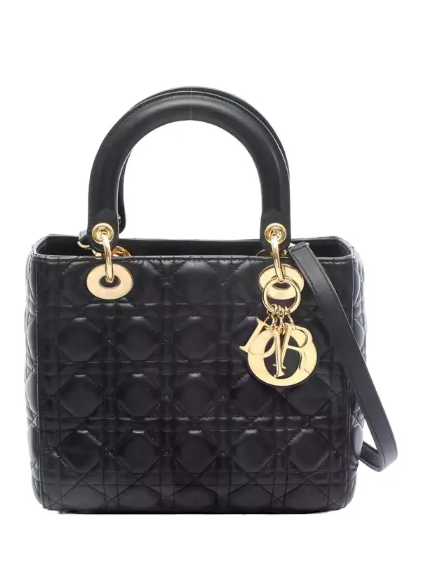 Dior 2010s Lady Handbag - Black