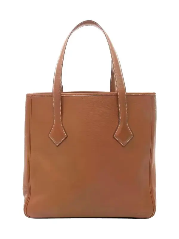Hermès 2006 Victoria Ii Cabas 32 Tote - Brown