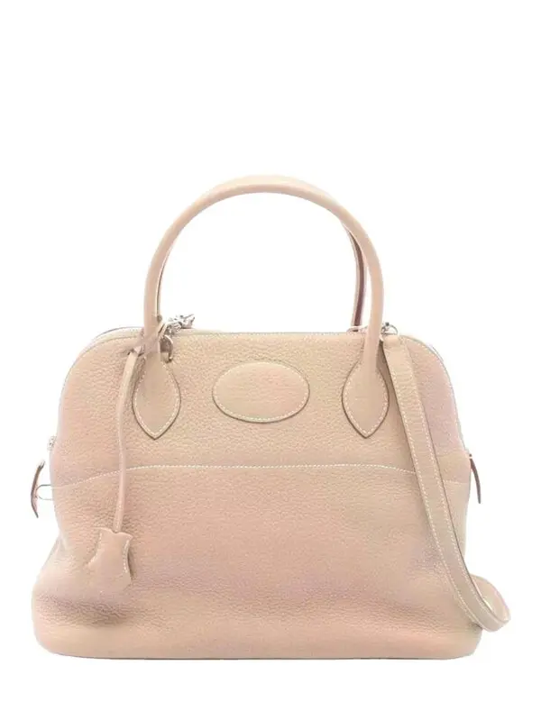 Hermès 2013 31 Bolide Clemence Leather Tote Bag - Neutrals