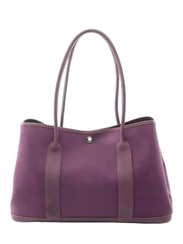 Hermès 2011 Pm Garden Party Tote Bag - Purple