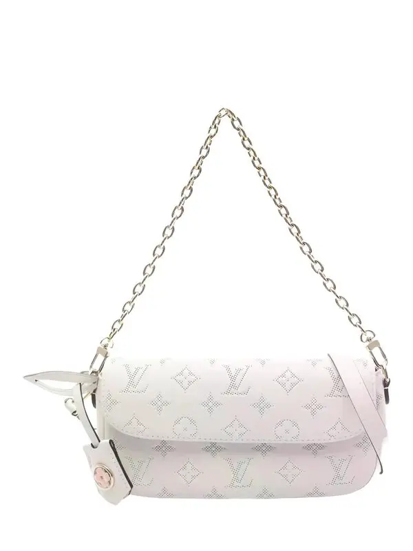 LOUIS VUITTON 2010s Wallet On Chain Ivy Monogram Shoulder Bag - White