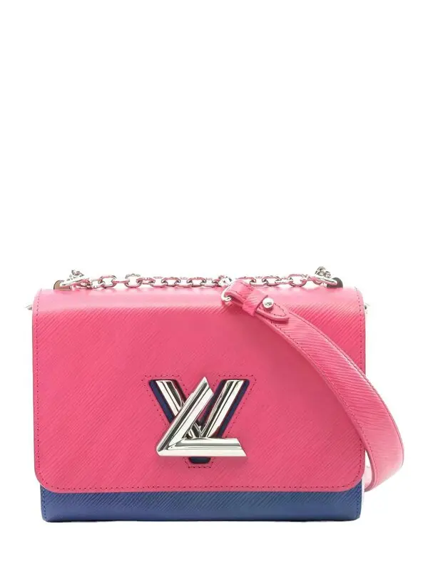LOUIS VUITTON 2016 Mm Twist Shoulder Bag With Logo Detail - Pink