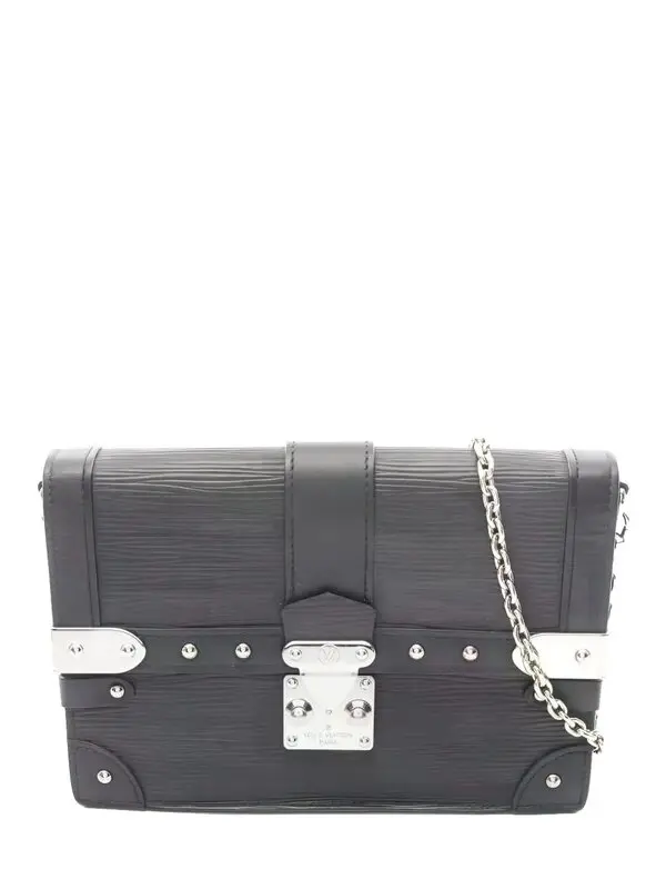 LOUIS VUITTON 2019 Trunk Wallet-on-chain - Black