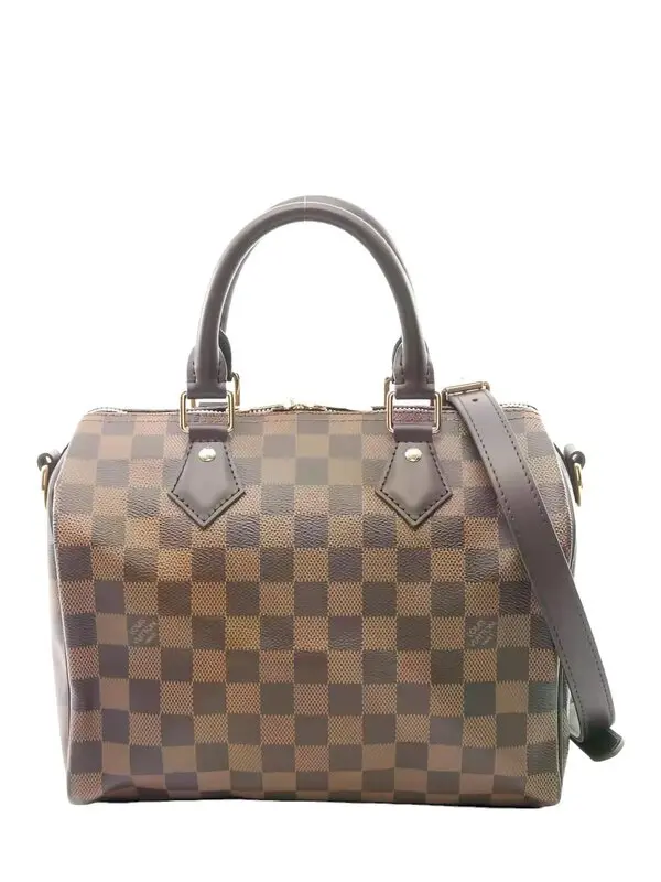 LOUIS VUITTON 2021 Speedy Bandoulière 25 Tote Bag - Brown