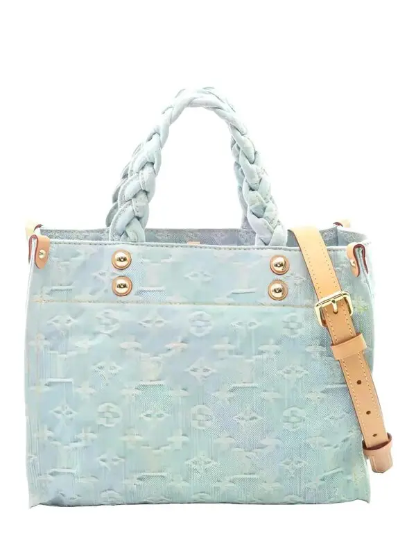 LOUIS VUITTON 2021 Pm Let Go Tote Bag - Blue