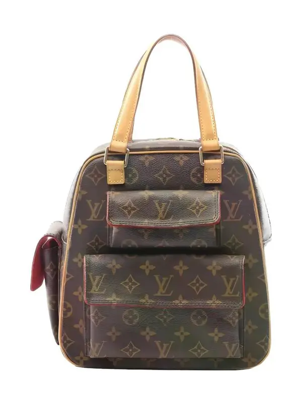 LOUIS VUITTON 2003 Eccentricity Monogram Tote Bag - Brown