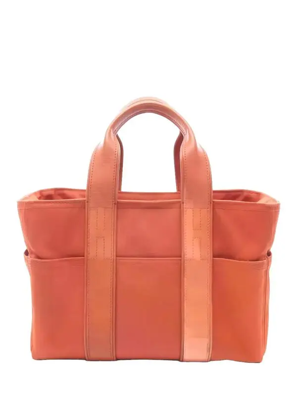 Hermès Acapulco Pm Potiron Chevron Tote - Orange