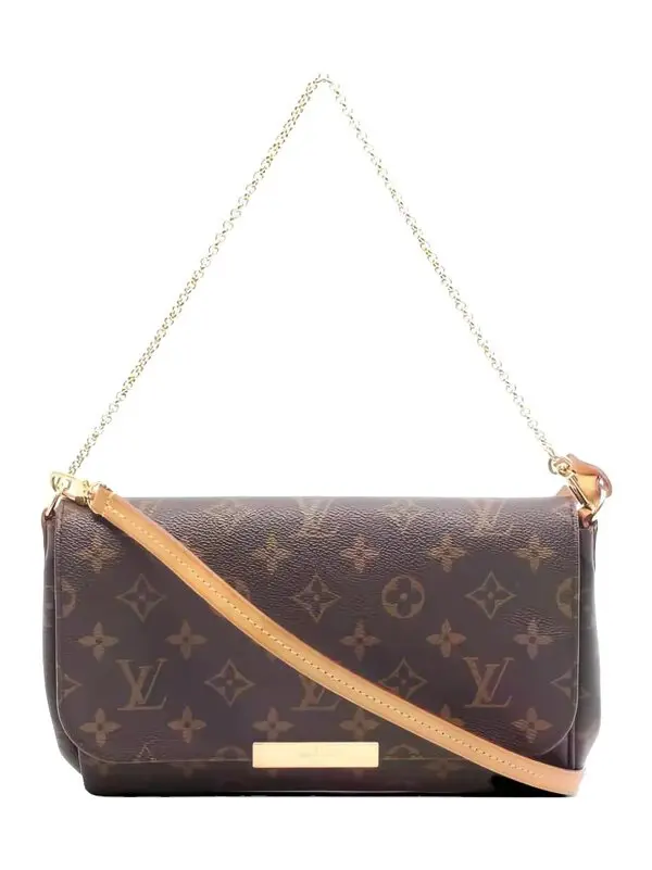 LOUIS VUITTON 2012 Mm Favorite Tote Bag - Brown