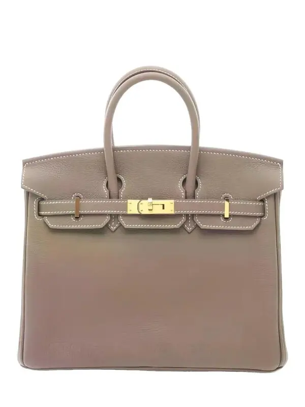 Hermès 25 Birkin Tote Bag - Neutrals