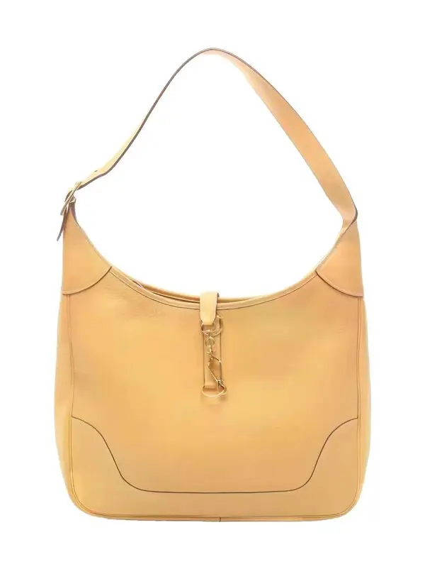Hermès 2007 Leather Shoulder Bag - Neutrals