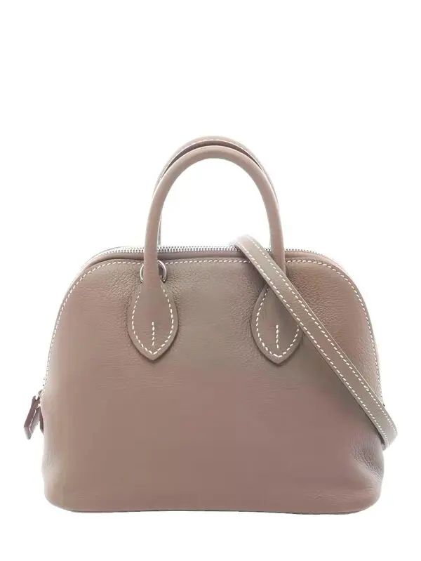 Hermès 2025 Mini 1923 Bolide Leather Tote - Neutrals