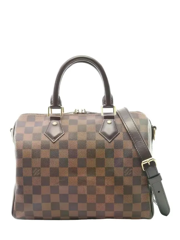 LOUIS VUITTON 2017 Speedy Bandouliere 25 Tote Bag - Brown