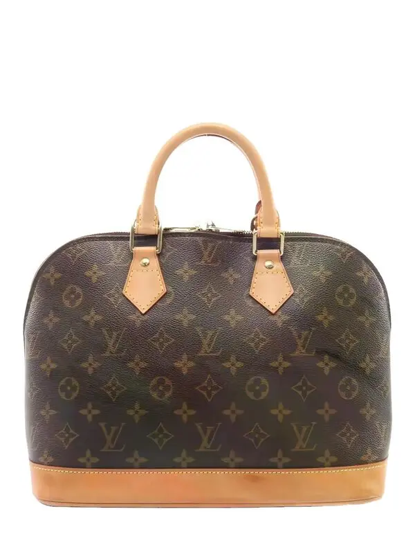LOUIS VUITTON 2002 Pm Alma Monogram - Brown