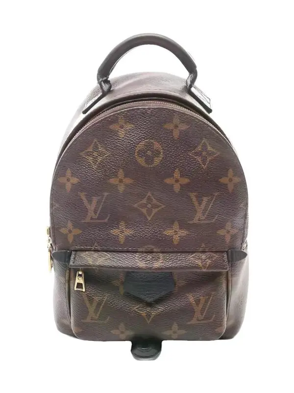 LOUIS VUITTON 2020 Mini Palm Springs Backpack - Brown