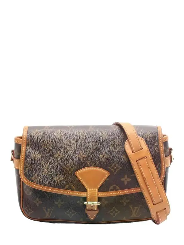 LOUIS VUITTON 2005 Monogram Shoulder Bag - Brown