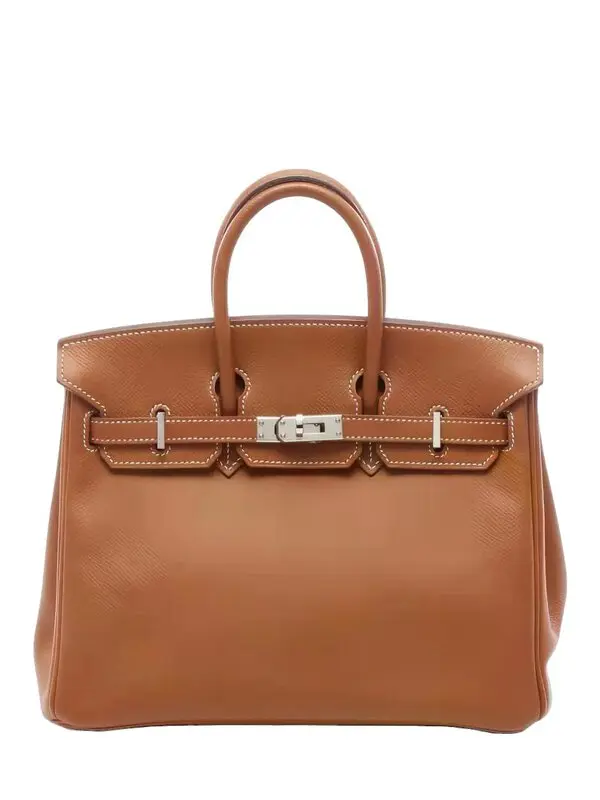 Hermès 2009 25 Birkin Leather Tote - Neutrals