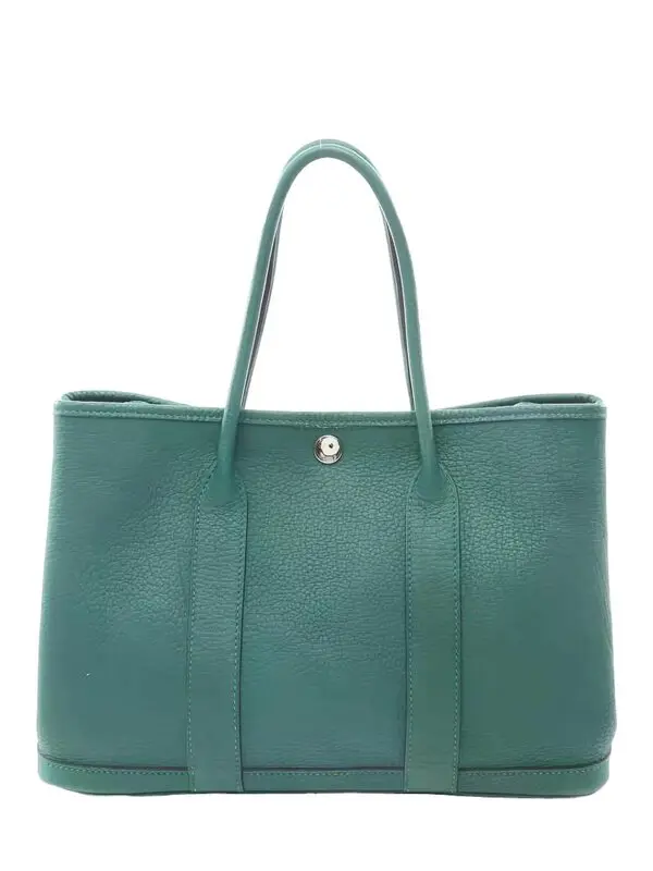Hermès 2013 Tpm Garden Party Negonda Tote Bag - Green
