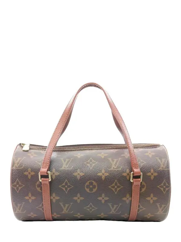 LOUIS VUITTON 1998 Papillon Tote Bag - Brown