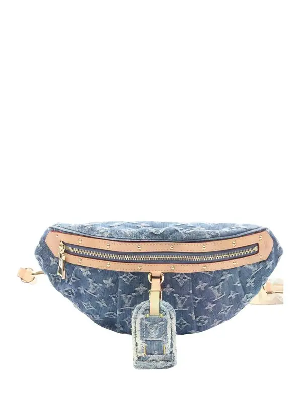 LOUIS VUITTON 2021 Monogram Body Bag - Blue