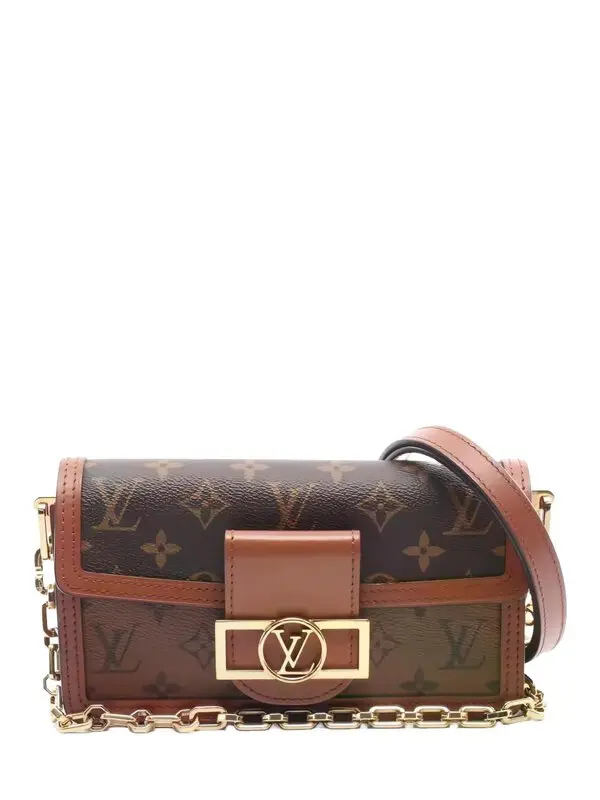 LOUIS VUITTON 2010s Dauphine Shoulder Bag - Brown