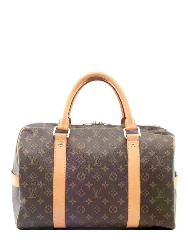 LOUIS VUITTON 2006 Monogram Boston Tote Bag - Brown