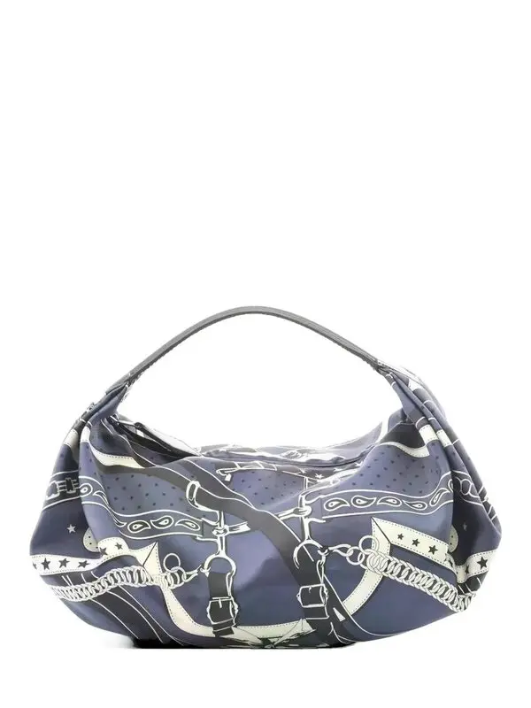 Hermès 2023 Baryusova Printed Handbag - Blue