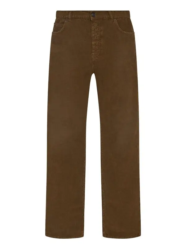 THE ROW Siouxie Corduroy Pant - Cinnamon