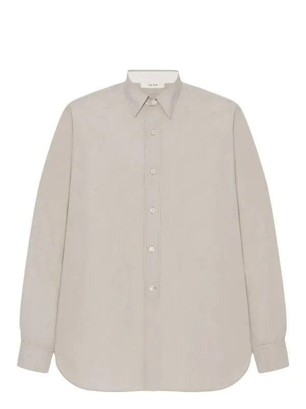 THE ROW Melchior Shirt - Deep Bistre