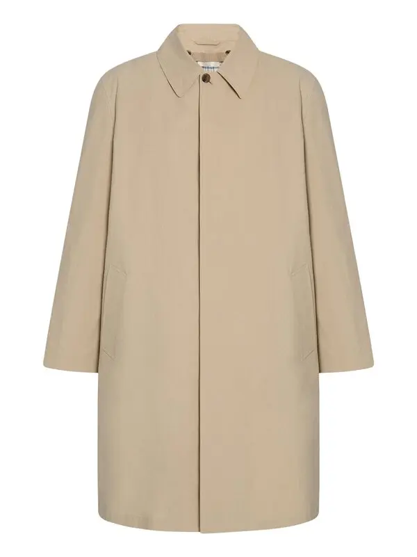 THE ROW Oswald Cotton Coat - Papyrus