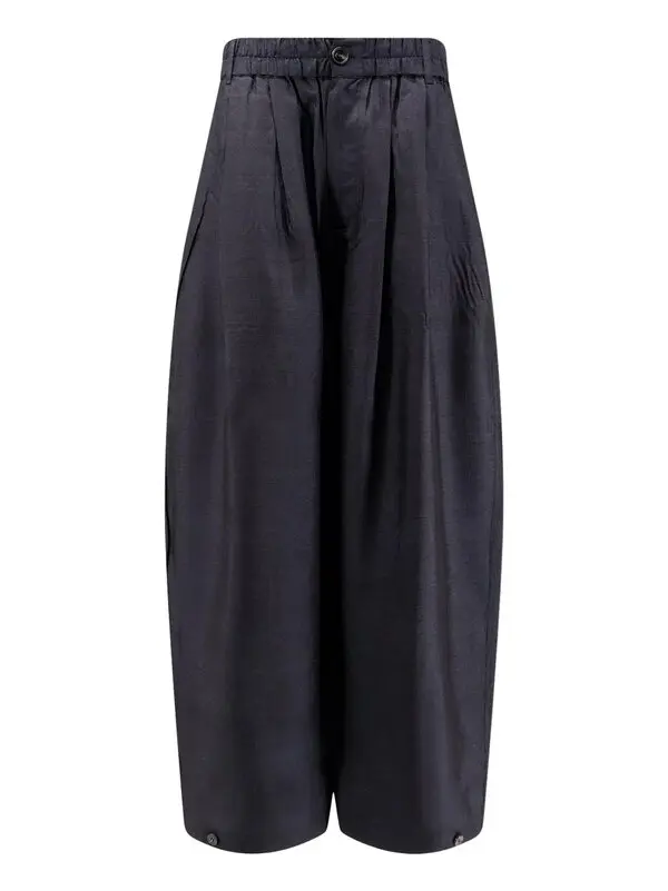 Soeur Vernon Silk Trousers - Black