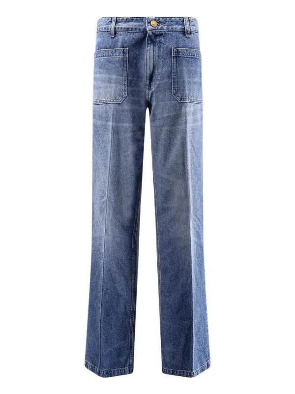 Seafarer Curt Cotton Jeans - Blue