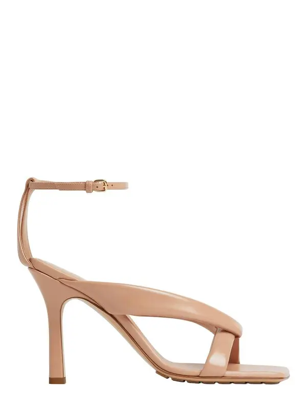 Bottega Veneta Riva Strap Sandal - Cipria