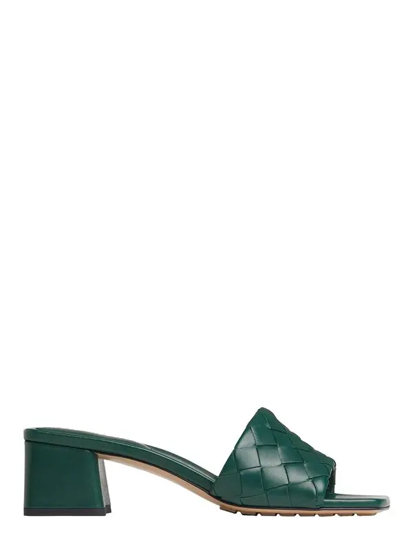 Bottega Veneta Parco Mule - New Emerald Green