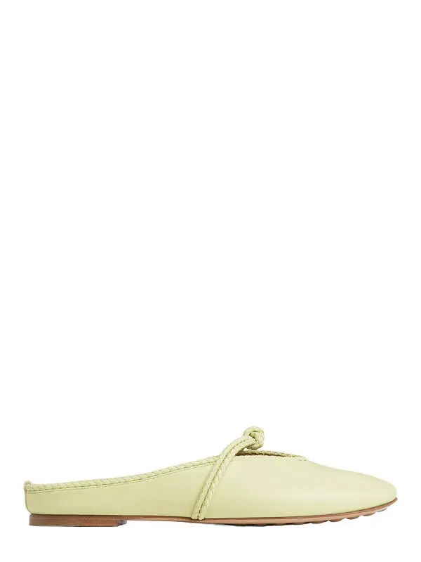 Bottega Veneta Mary-jane Ballerina - New Lemon Washed
